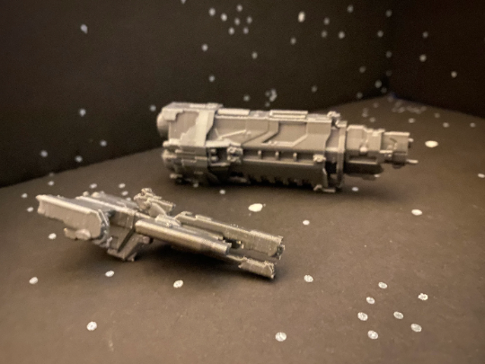 Halo: UNSC duel ship fan made minis – ONI_LABS